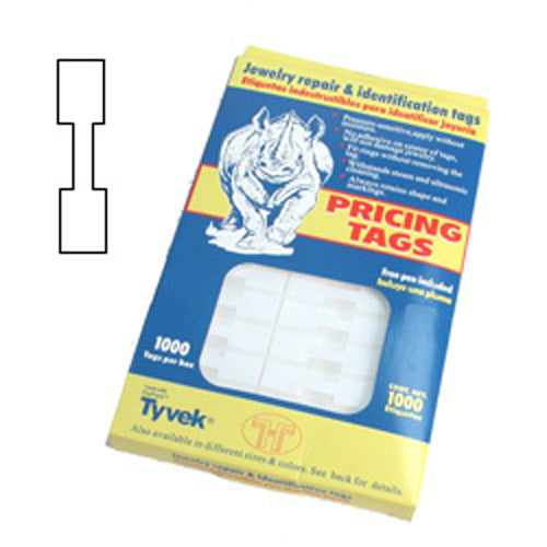 #TA720 White Tear Proof Adhesive Tag – Apex International