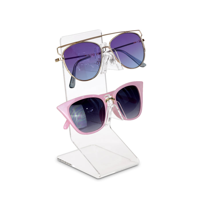 Acrylic Eyeglasses Display | 2 Frames, 7"H | APEX International – Apex ...