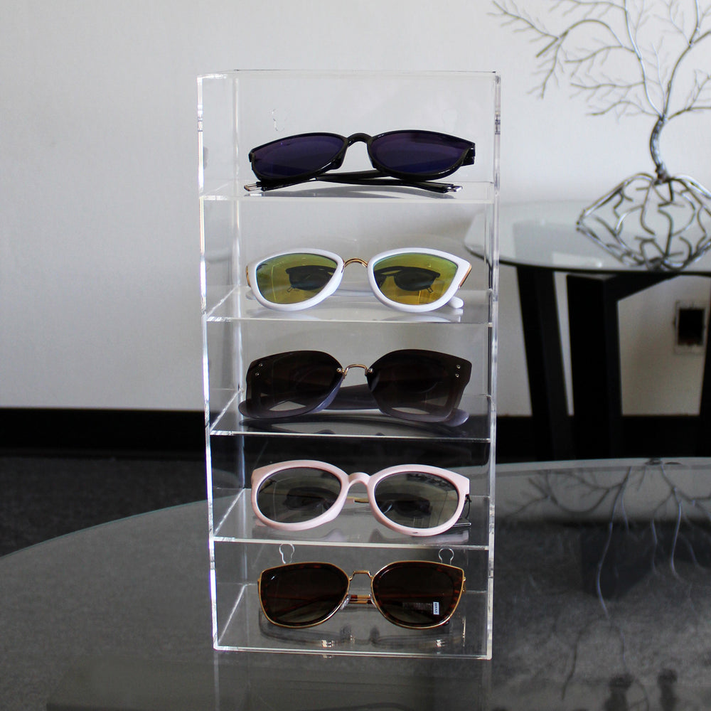 Acrylic Eyewear Display Shelf | 5 Frames | APEX International – Apex ...